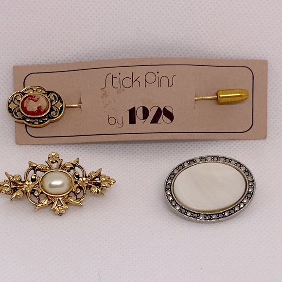 Jewelry | Vintage 1928 Brand Pins Lot | Poshmark